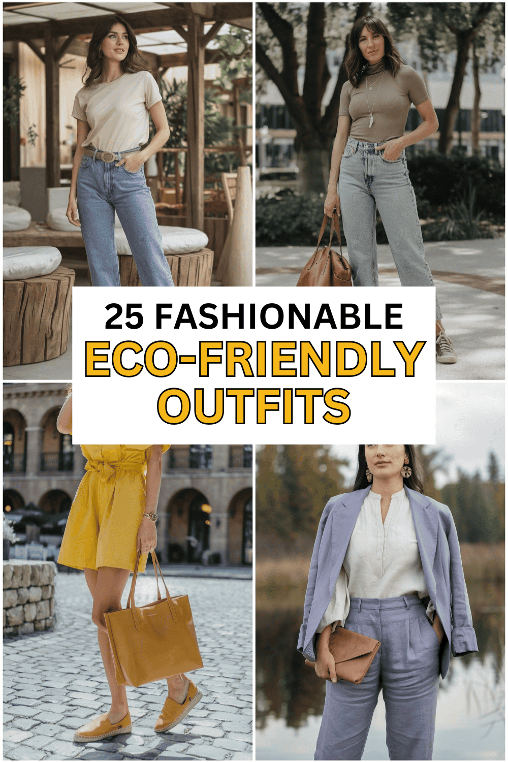 25 Fashionable Eco-Friendly Outfits for the Conscious