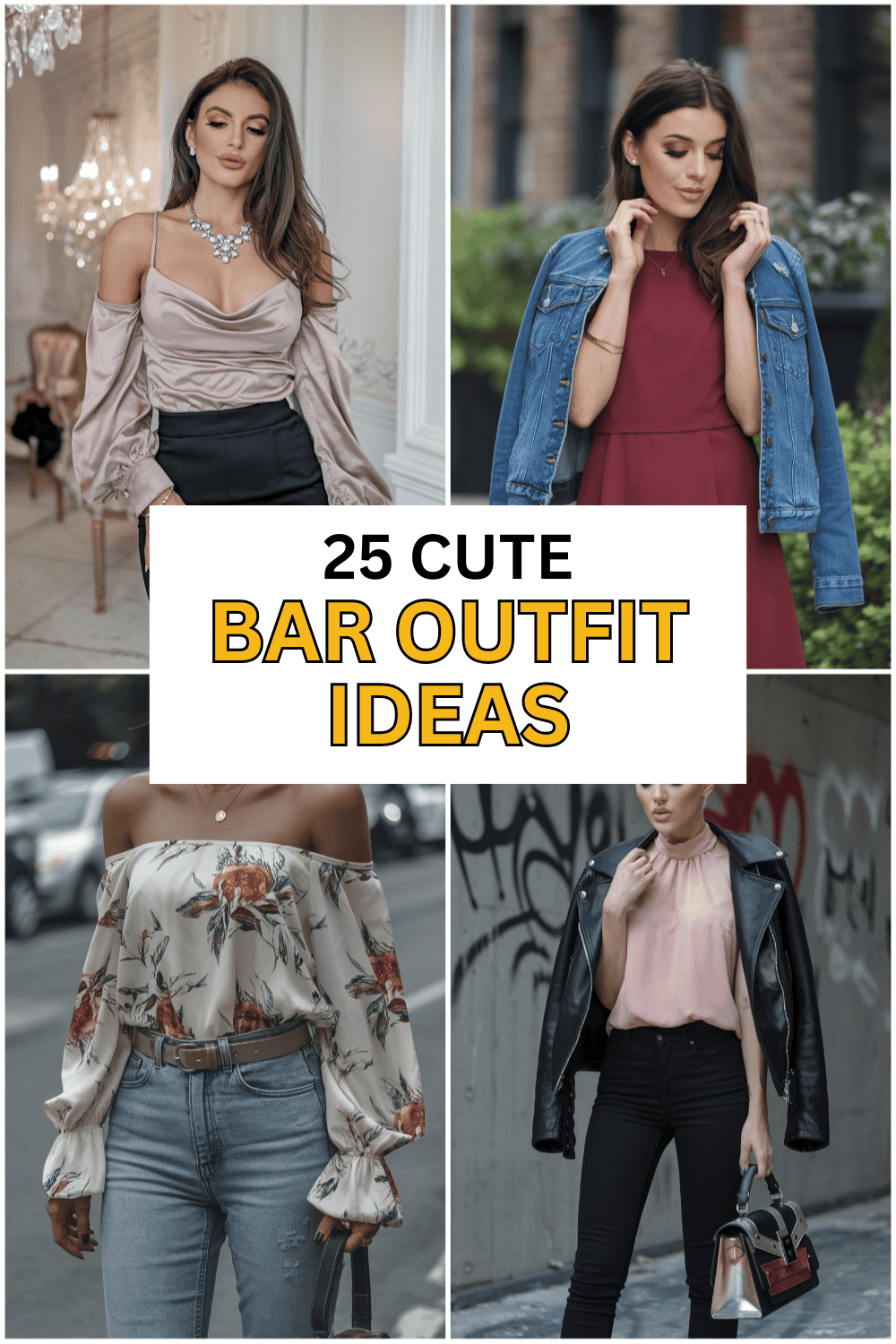 25 Cute Bar Outfit Ideas for a Night Out