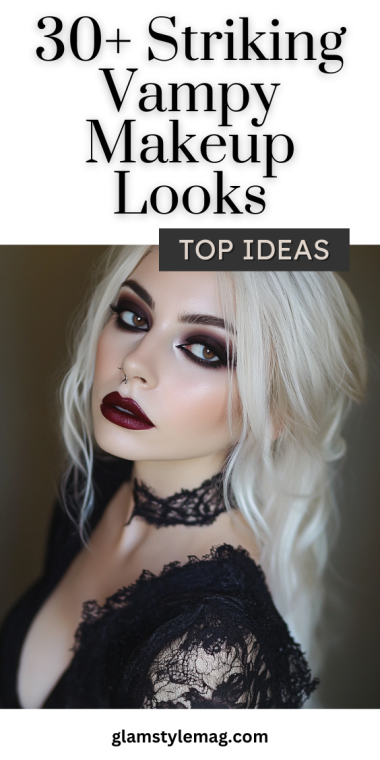 24 Vampy Makeup Looks for Halloween and Beyond