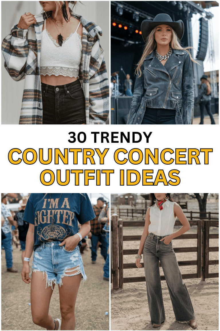 30 Trendy Country Concert Outfits to Rock