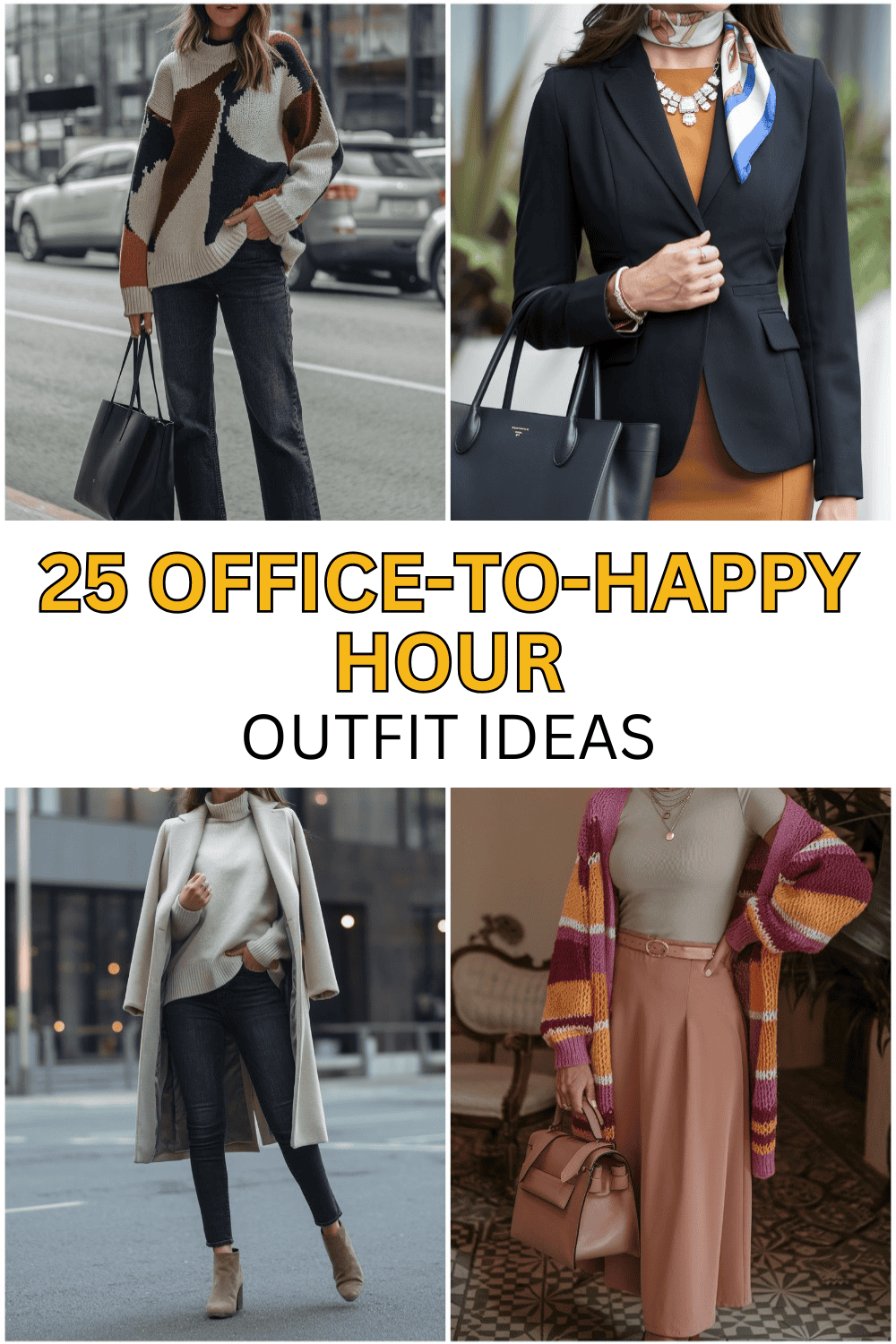 25 Office-to-Happy Hour Outfits for Every Occasion