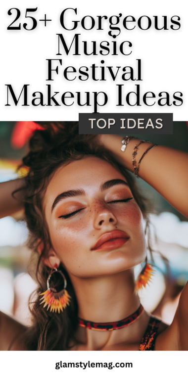 28 Fresh and Fun Makeup Ideas for Music Festivals