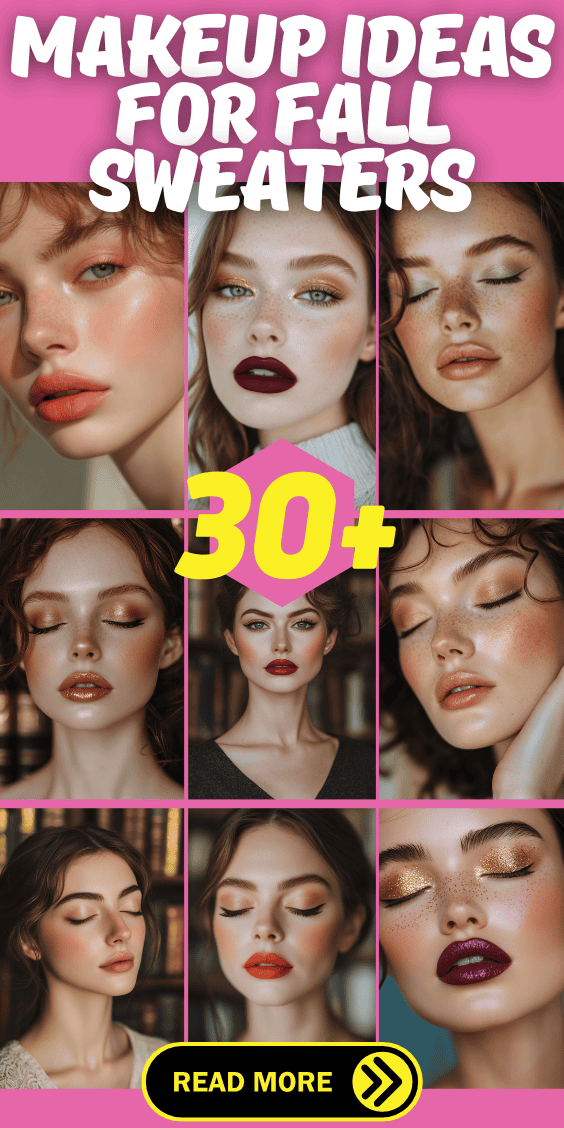 25 Makeup Ideas to Pair with Your Favorite Fall Sweater