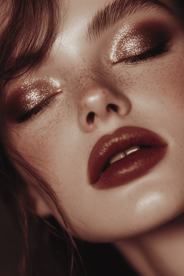 21 Maroon and Gold Makeup Combos for Autumn
