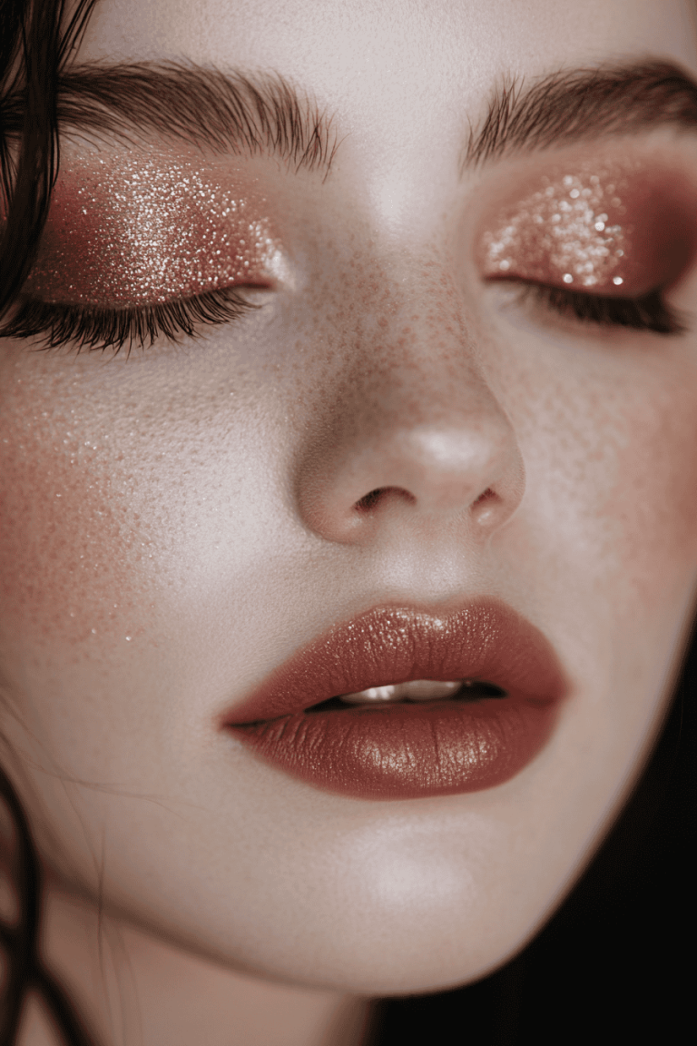 21 Maroon and Gold Makeup Combos for Autumn